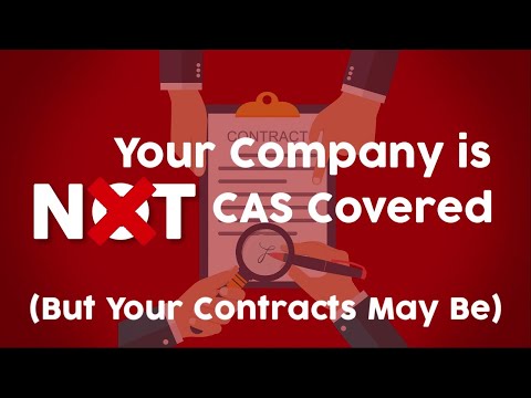 Cost Accounting Standards (CAS)