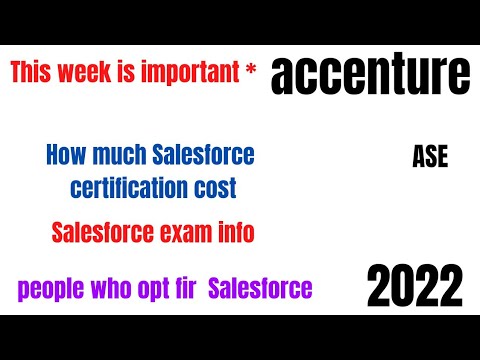 Salesforce certification cost || 2022