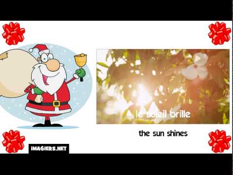 How to say the sun shines in French