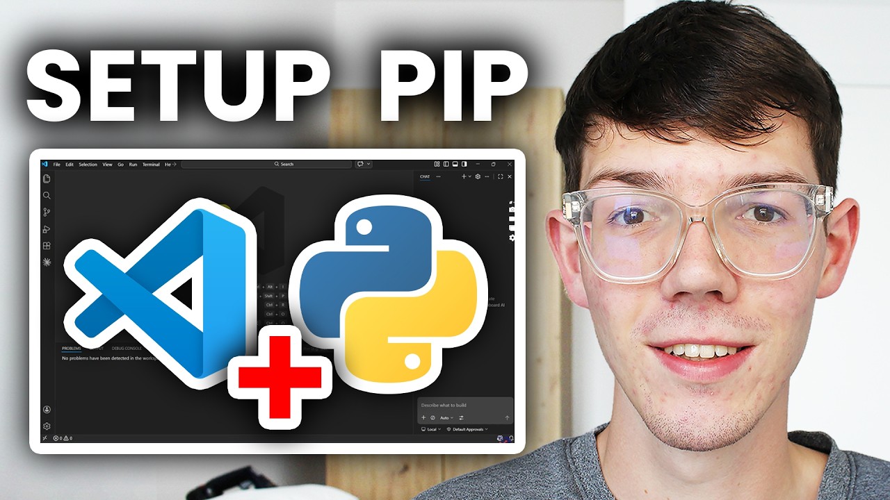 How To Setup PIP On Visual Studio Code To Install Python Packages - Full Guide