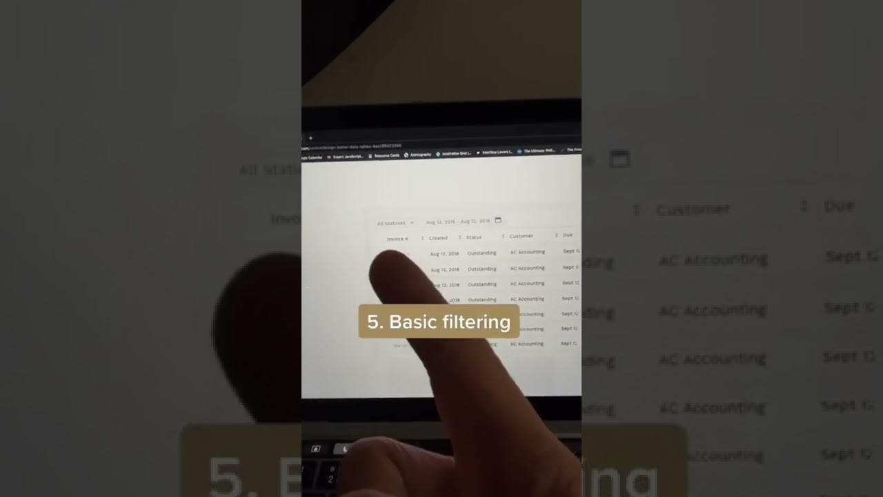 5 ways to design better data tables