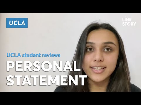UCLA | Mansi reviews her Common App personal statement