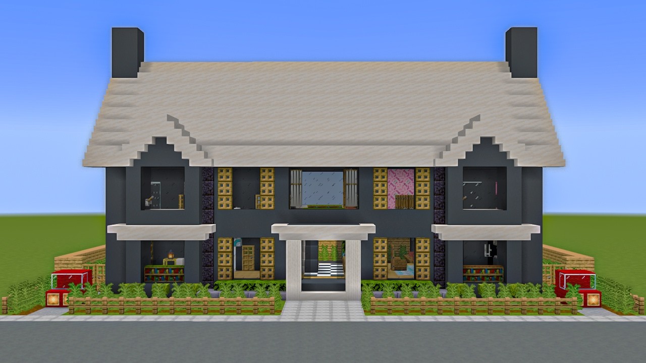 How To Build a Suburban House In Minecraft #2 | Including Interior - Minecraft Builders