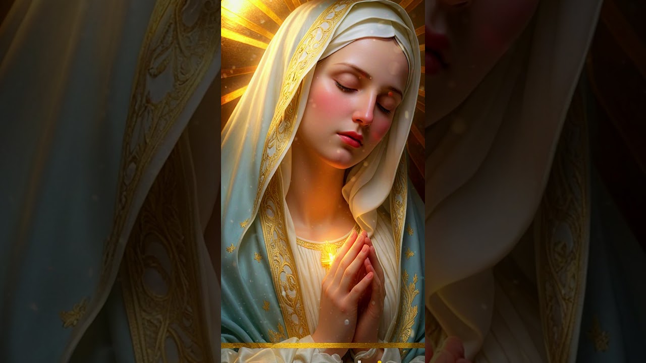 Virgin Mary: The Blessed Mother of Jesus | Powerful AI-Generated Shorts | Jesus Insight AI #dzine.ai