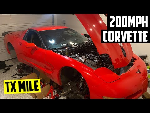 Building a 200mph Corvette - TX Mile (part 1)