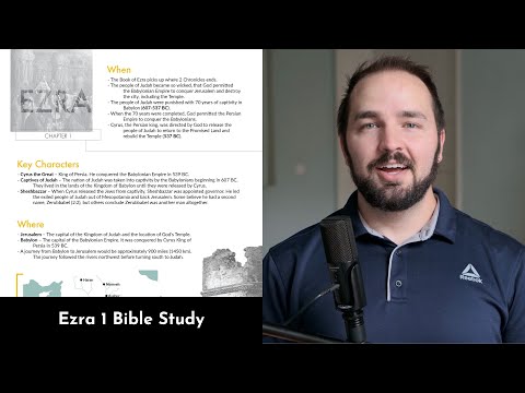 Ezra 1 Summary: 5 Minute Bible Study