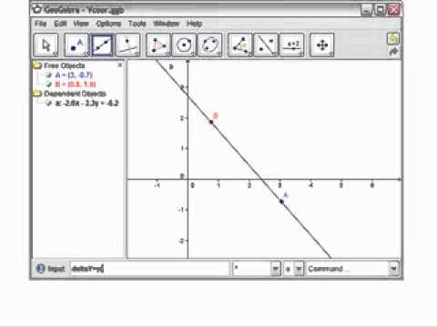 GeoGebra Point Command yCoordinate y