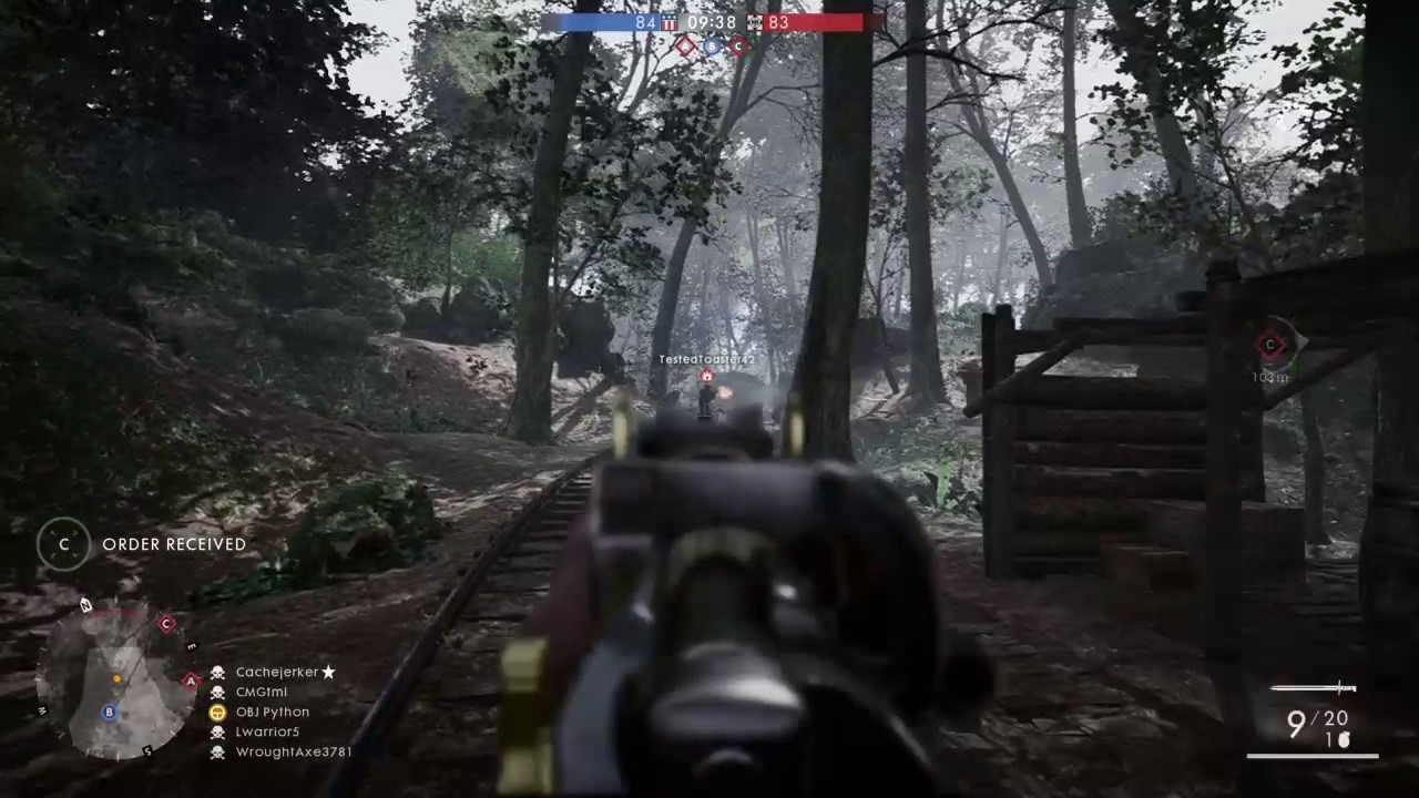 OBJ Python - Battlefield