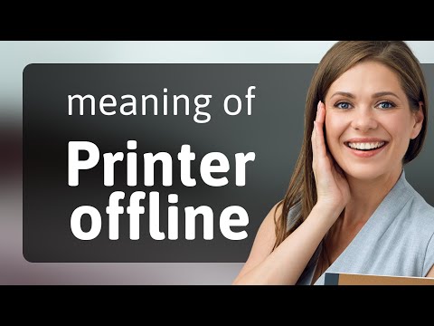 Understanding "Printer Offline": A Guide for English Language Learners