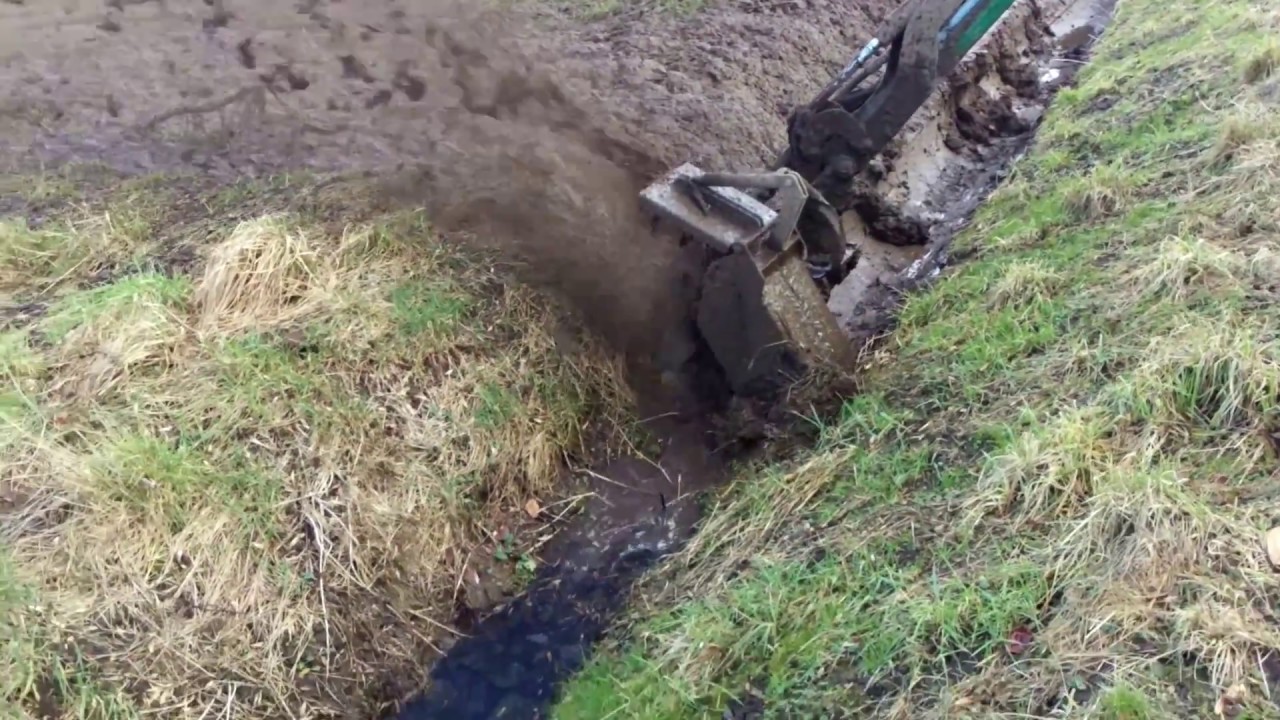 Rotary Ditch Cleaner Attachment for Tractor | GR 70