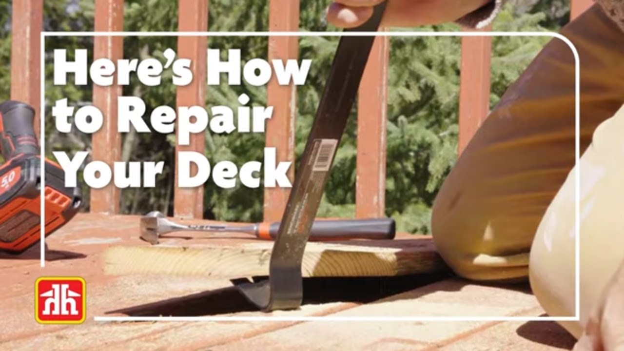 How to Repair an Old Deck: Simple DIY Board Fix
