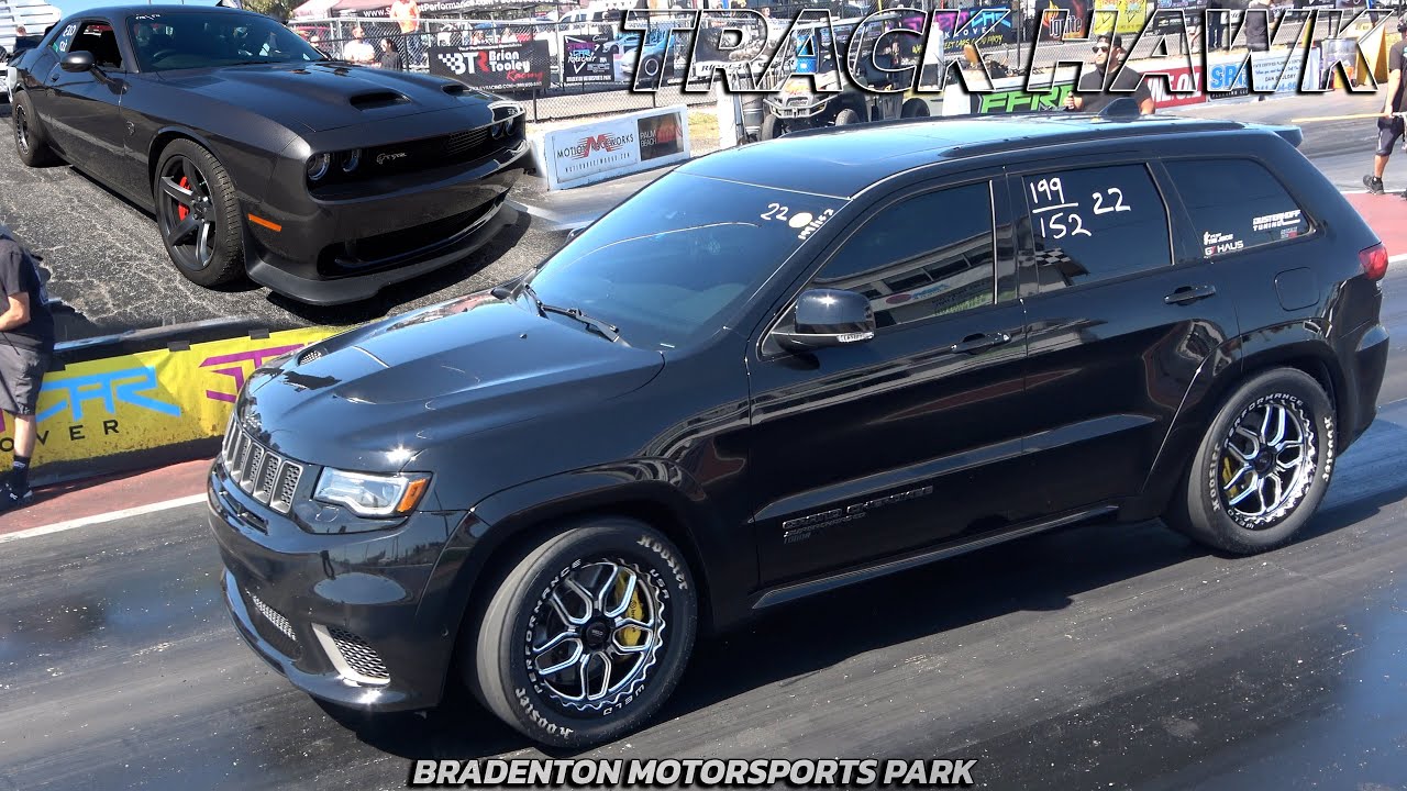 Jeep Trackhawk Drags Challenger Hellcat and Mustang GT, It's a ...