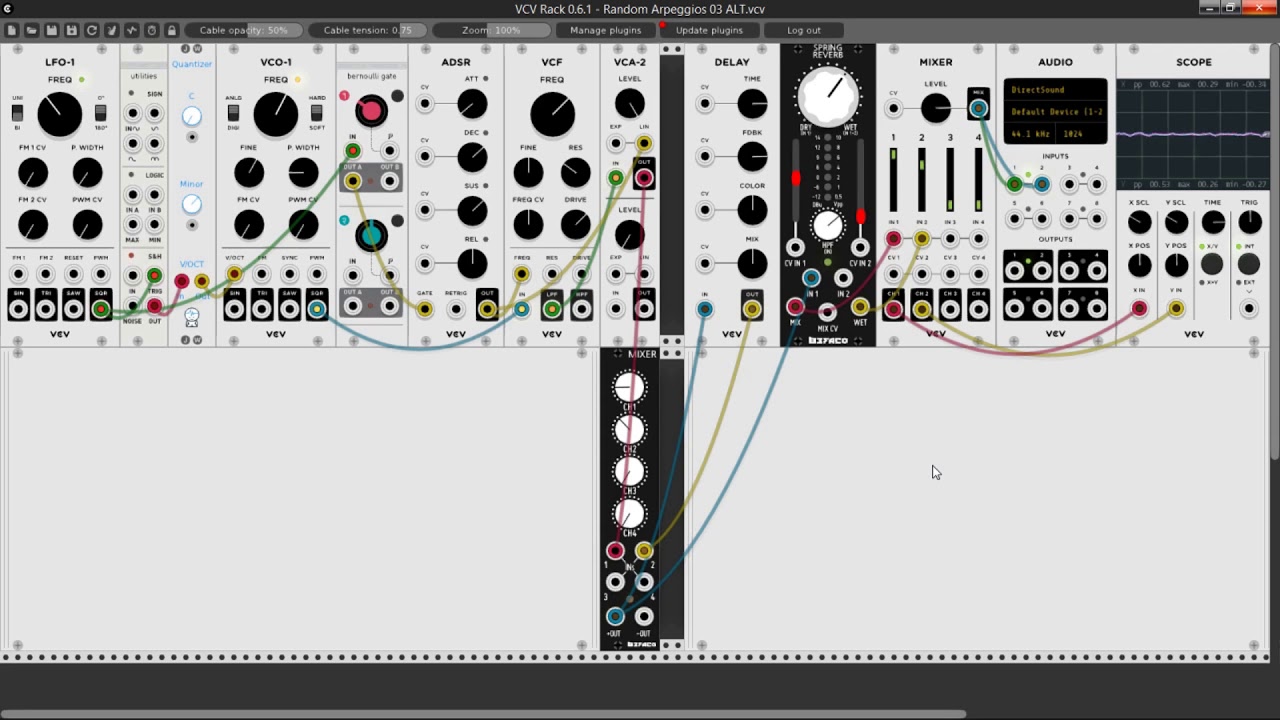 VCV Rack - Random Arpeggios