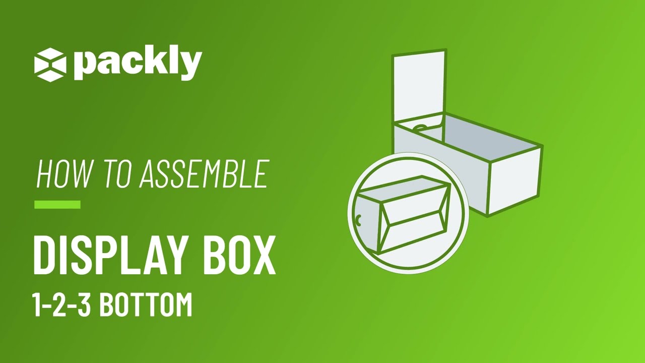 Display box - 1 2 3 bottom