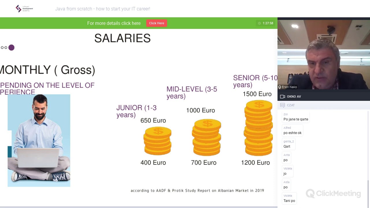 SDA Albania by Protik_JAVA FROM SCRATCH_Webinar_23.07.2020