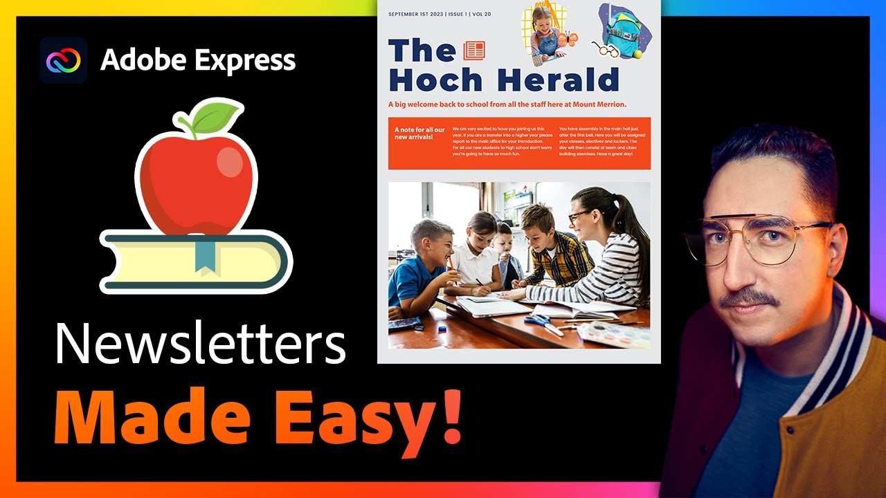 How to Design a Digital Newsletter | Adobe Express