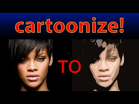 How to cartoonize yourself with Photoshop - tutorial (2014)