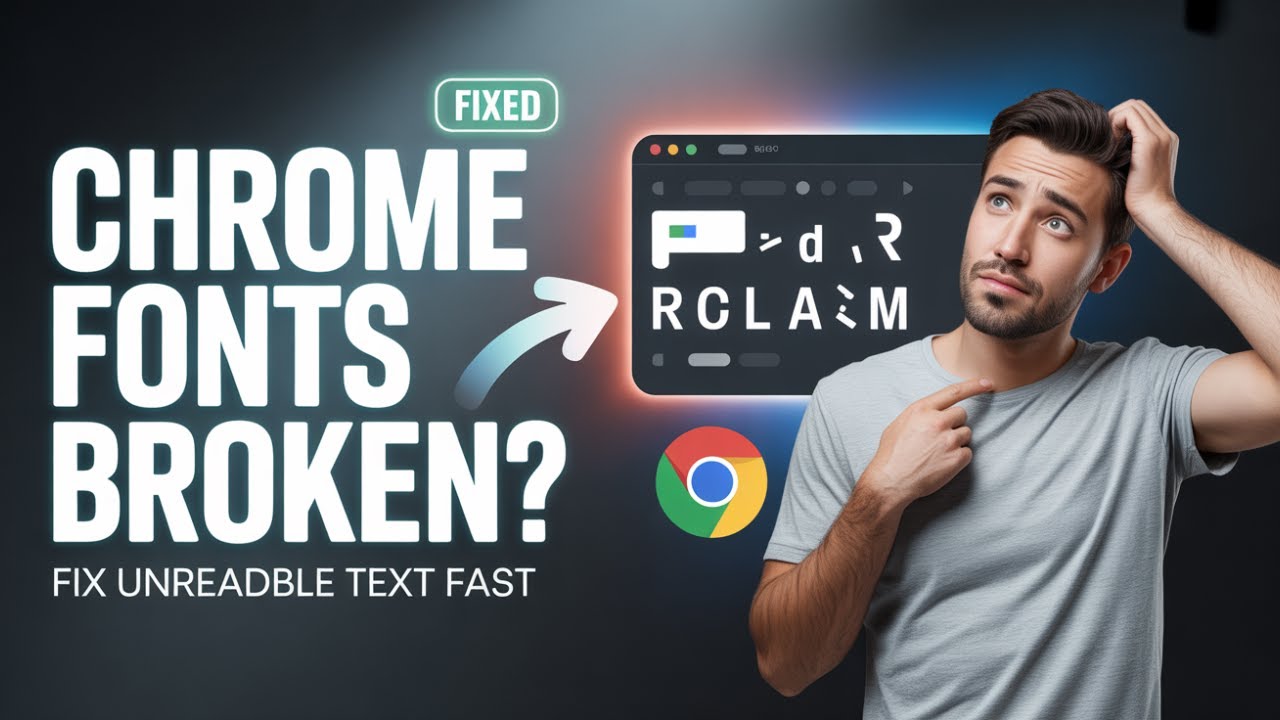 Fix Font Issues in Google Chrome | Fonts Not Displaying Correctly on Websites