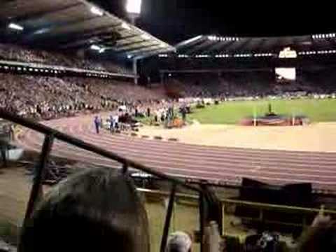 Kim Gevaert 200 M run Memorial Van Damme, Brussels 2006