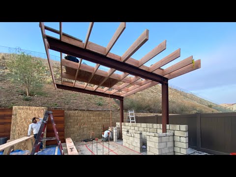 CONSTRUCCIÓN DE COBERTIZO MODERNO (parte 1)