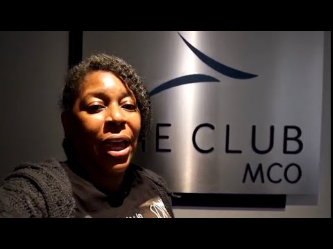 Orlando Airport The CLUB MCO Lounge review
