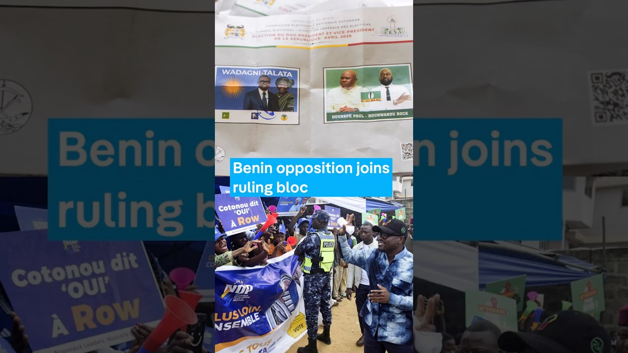 Benin opposition joins ruling bloc
