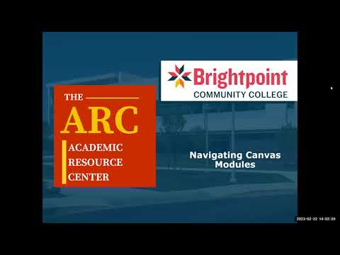 Canvas How-To: Navigating Canvas Modules