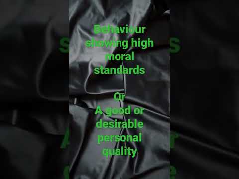 Virtue meaning | English vocabulary
