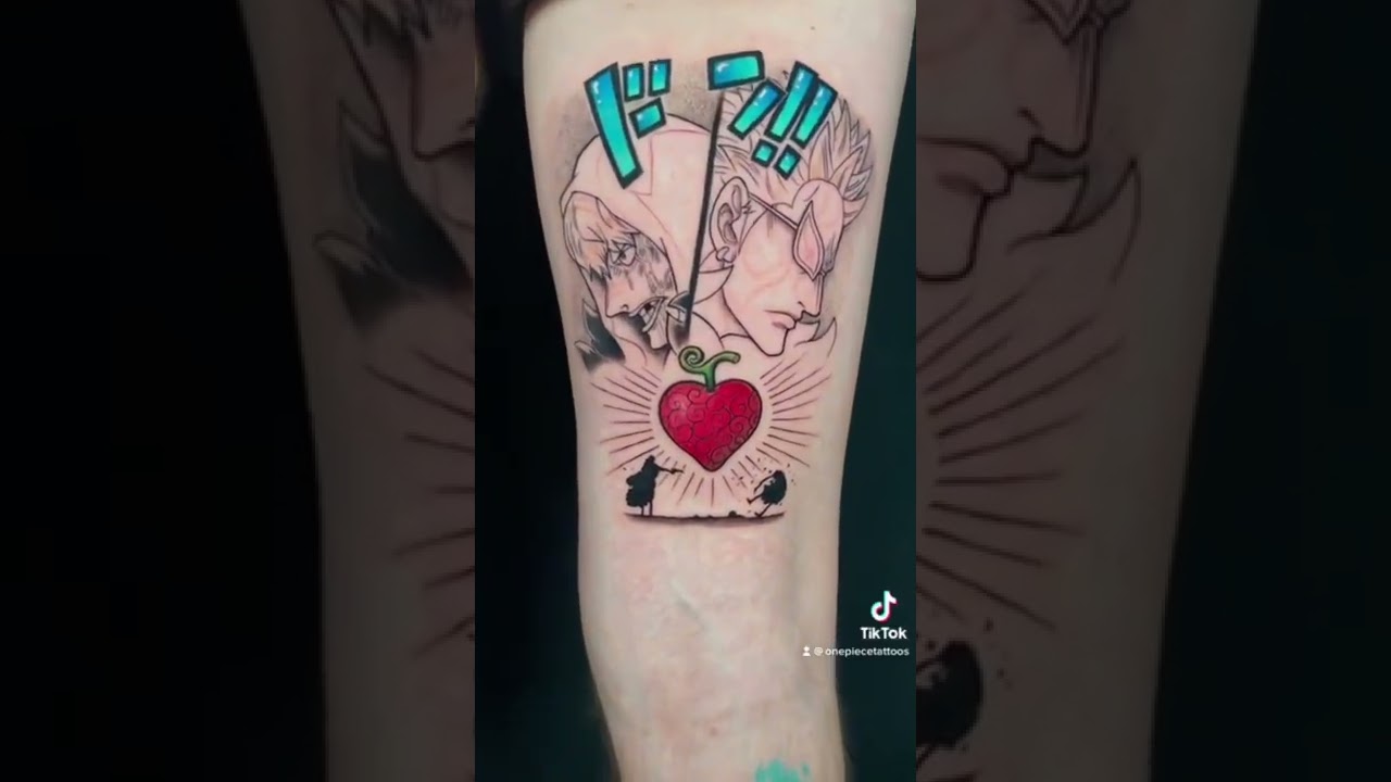 One Piece. Doflamingo vs Rosinante. #viral #onepiecetattoo #anime #doflamingo #devilfruit #onepiece