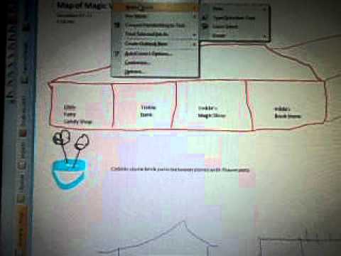 Mind Mapping Microsoft One Note Tool Bar Pen Text Drawing Settings