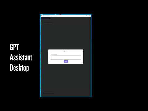 GPT Assistant Multiplatform - Backdrop Build