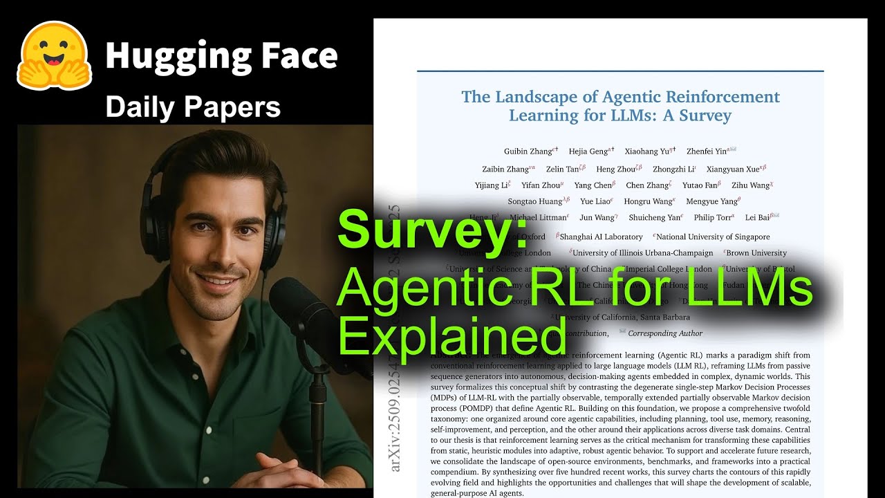 Survey: Agentic RL for LLMs Explained