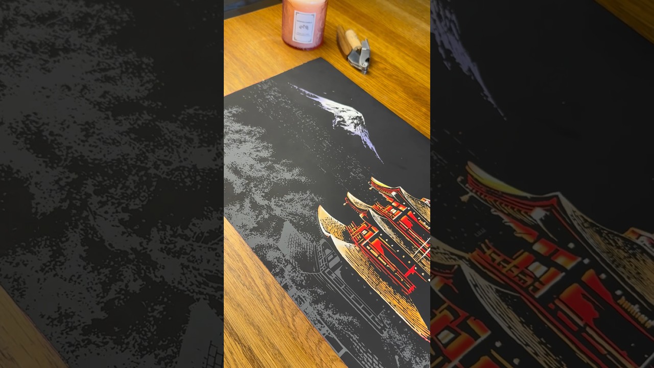 Next level scratch art