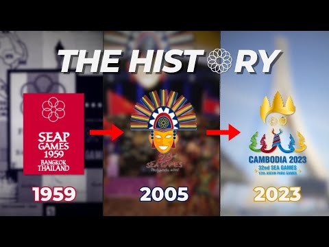 SEA Games Logo Evolution (1959 to 2023)