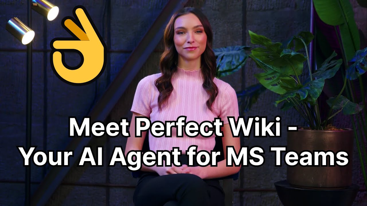 Meet Perfect Wiki: The Ultimate AI Agent Inside MS Teams