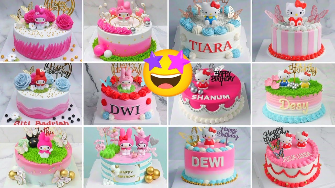 SANRIO✨My Melody & Kue Hello Kitty | Lagu Selamat Ulang Tahun untuk Anak Perempuan 🎁