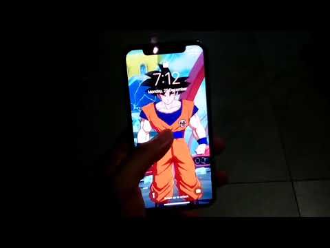Super Saiyan Son Goku as Live Photo Wallpaper on iPhone X