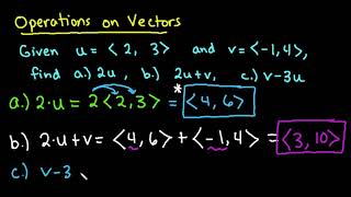 Operations on Vectors | Channels for Pearson+