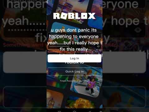Roblox please fix this ..."something went wrong please try again later"