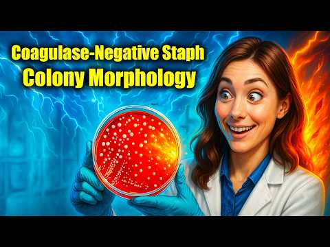 " Coagulase-Negative Staphylococci " Colony Morphology Explain 🧫🔬✨