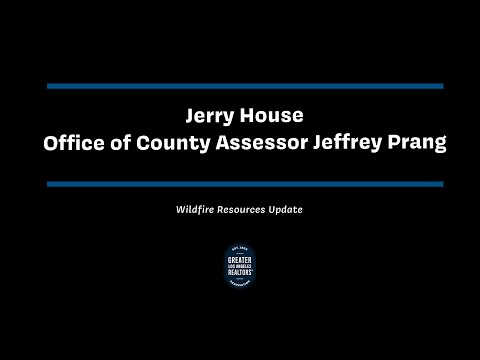 LA County Assessor's Office Wildfire Update