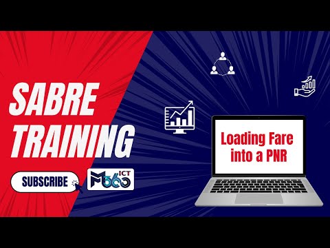 How to Load a Fare into a PNR in Sabre GDS | Complete Fare Quote Tutorial