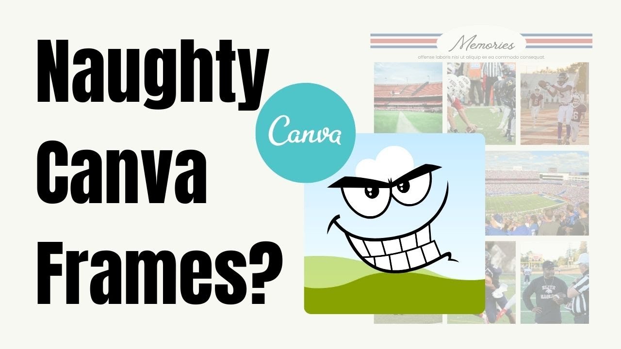 Canva Frames Not Working? FIXED! | Scrapbooking with Canva Remplates