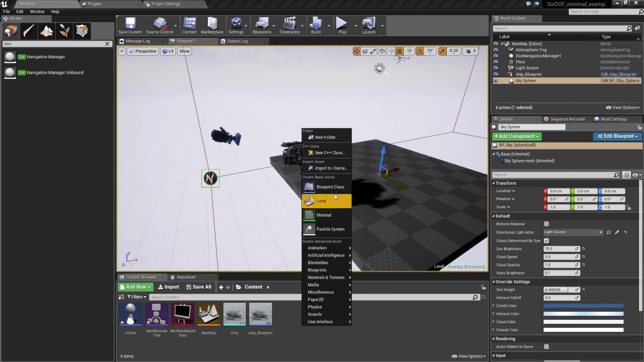 SixDOF & DoN's 3D Pathfinding tutorial