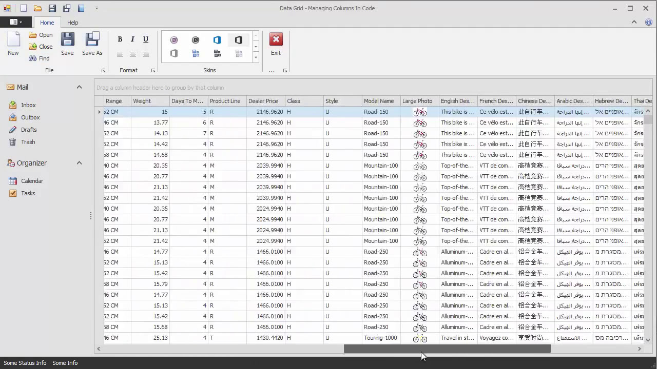 DevExpress WinForms Grid: Working with Columns In Code