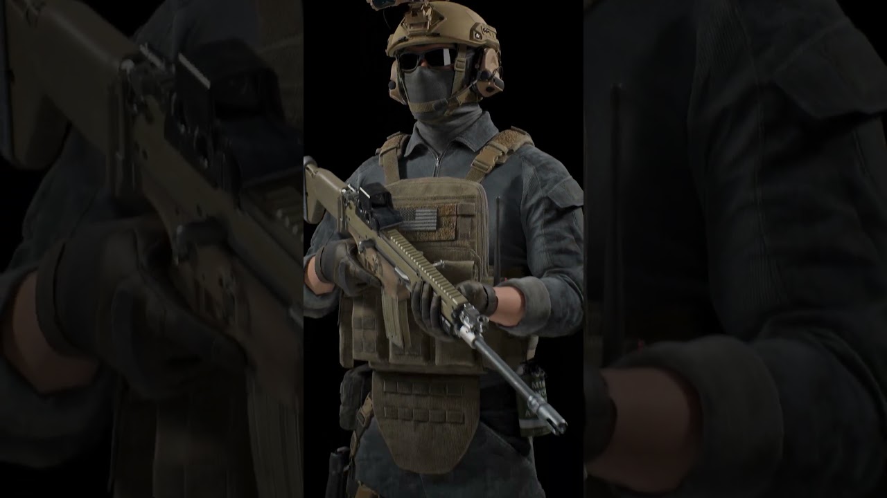 Realistic 3D Soldier Character Model