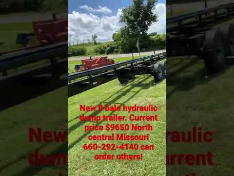 FOR SALE HAY BOSS IN-LINE TRAILERS