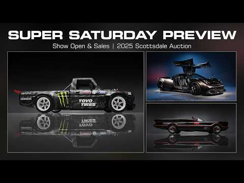 Super Saturday at the 2025 Scottsdale Auction - BARRETT-JACKSON 2025 SCOTTSDALE AUCTION