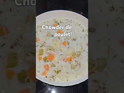 Chowder de poulet de Josée di Stasio