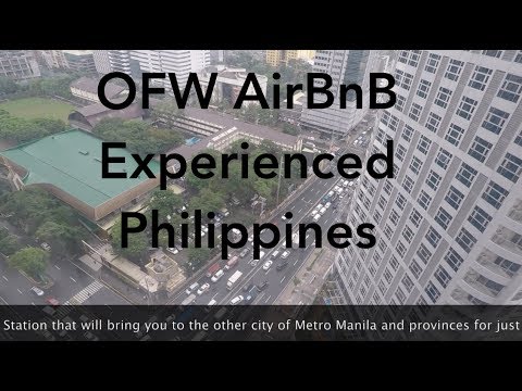 AirBnB Experience in the Philippines.